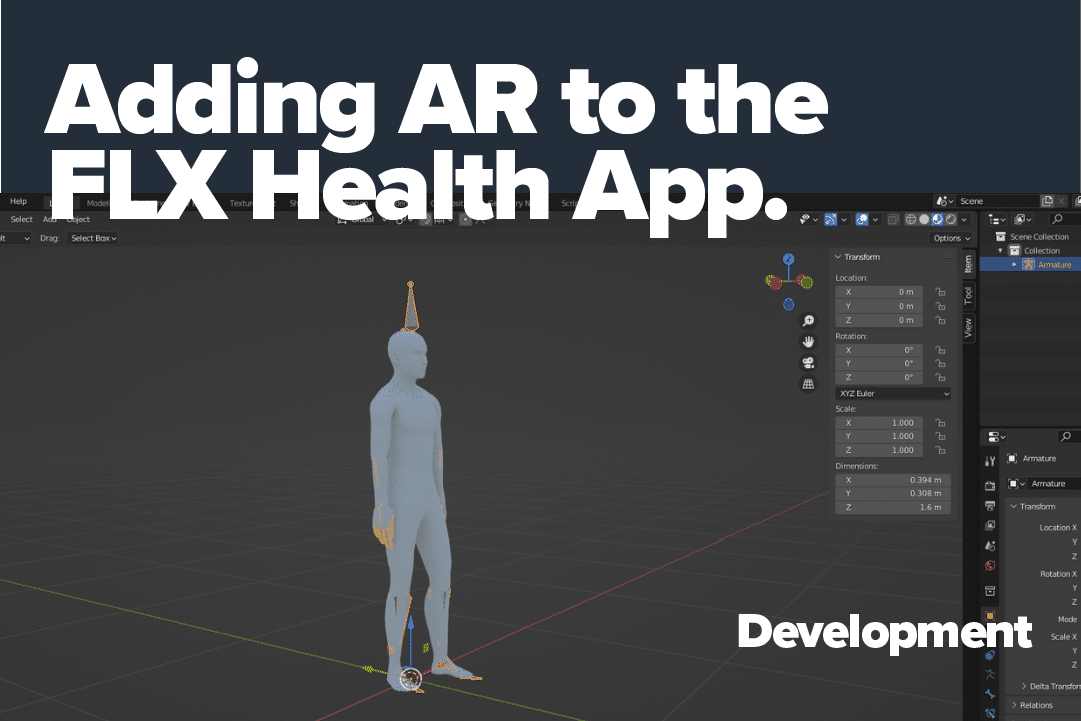 Adding AR to the FLX Health App! | Eon Visual Media