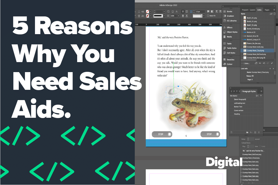 5 Reasons Why You Need Sales Aids! | Eon Visual Media