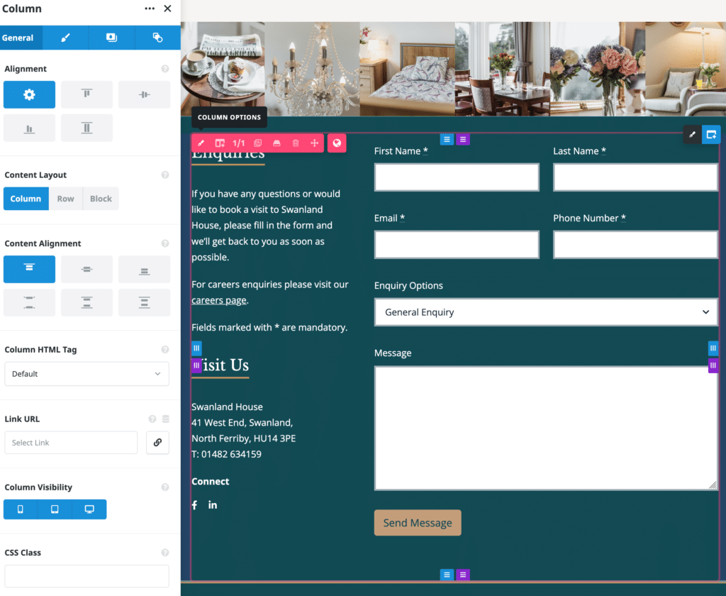 Branding & Development for Swanland House | Eon Visual Media