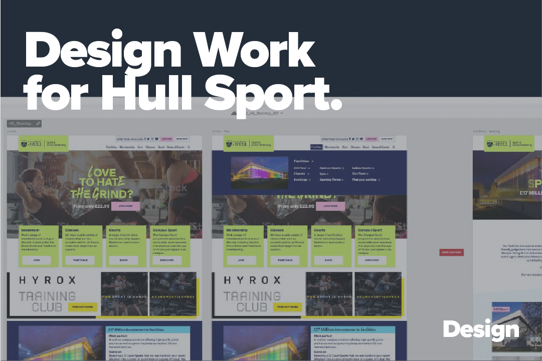 Design Work for Hull Sport! | Eon Visual Media